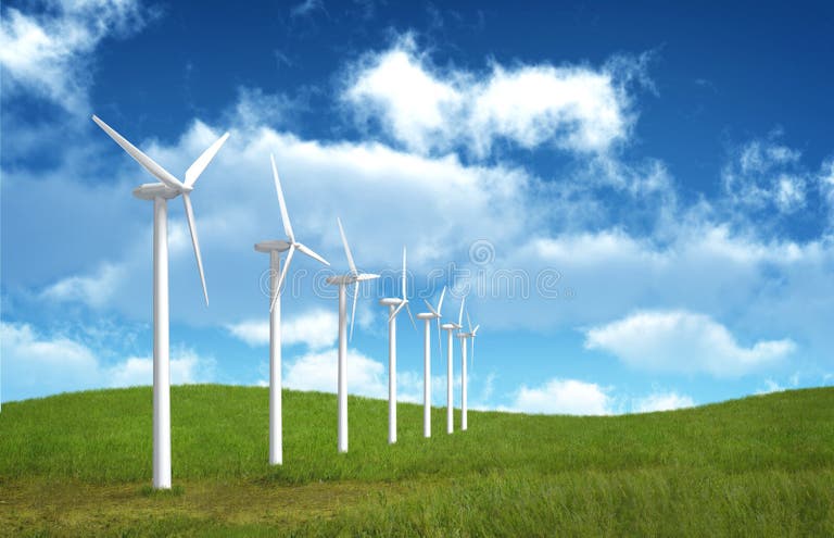 Single Wind Farm Stock Illustrations – 780 Single Wind Farm Stock ...