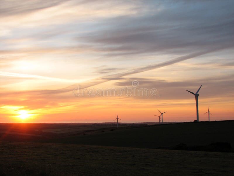 Wind farm stock photo. Image of resources, landscape, electricity - 956506
