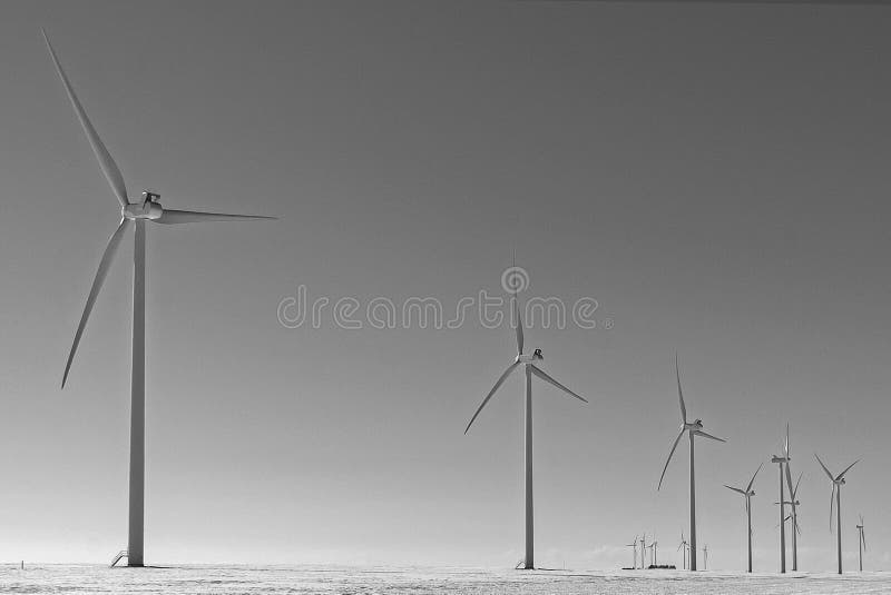A Wind Farm in Eastern Colorado Stock Image - Image of 17mile, culture ...