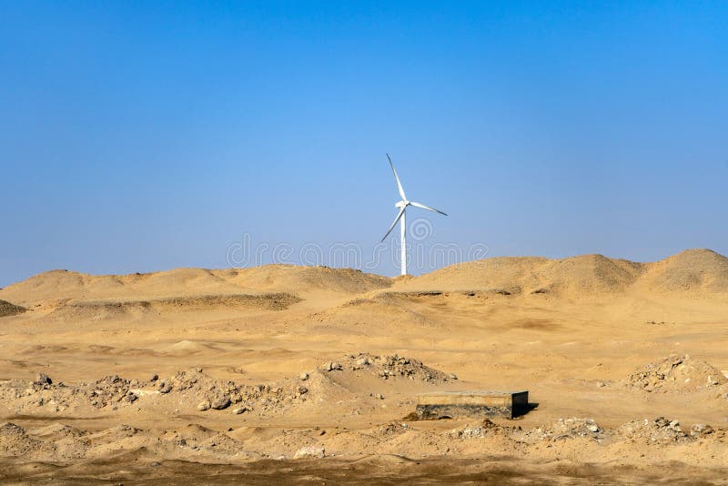 The Wind farm in Egypt stock image. Image of industry - 125302705