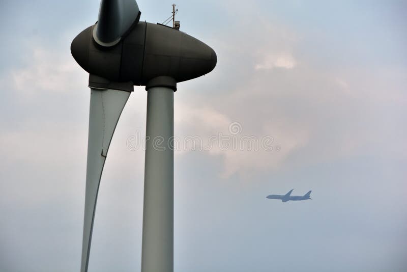 Wind Farm stock photo. Image of seaside, engine, farm - 161229694