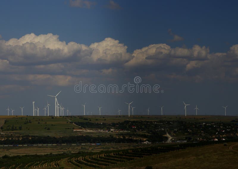 Wind Farm, Sky, Windmill, Wind Turbine Picture. Image: 113170770
