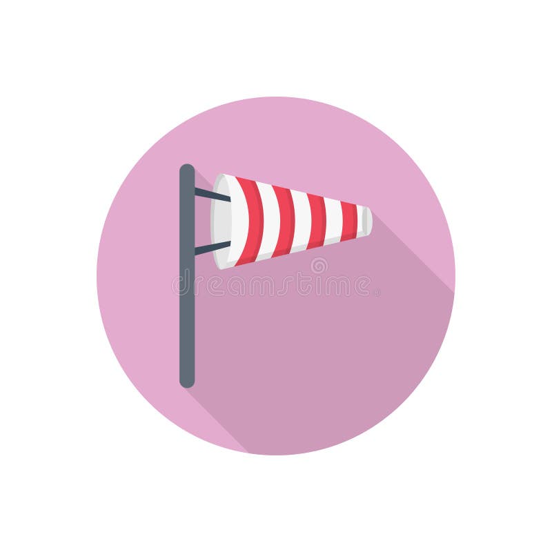 Wind flag stock vector. Illustration of climate, meteorology - 206108695