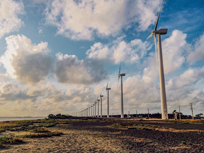 Wind force stock image. Image of force, turbines, wind - 250221799