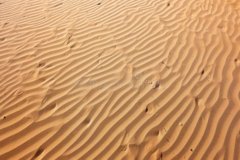 Wind-formed Marks on Loose Desert Sand Stock Image - Image of generated ...