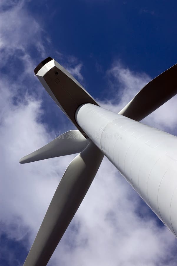 Wind generator stock image. Image of alternative, sunset - 19206265