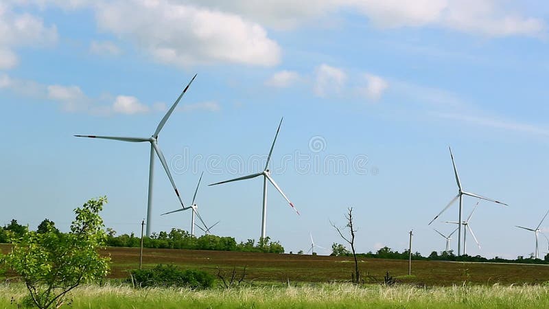 Wind Generator. Energy Conservation Concept. Sustainable Resources ...