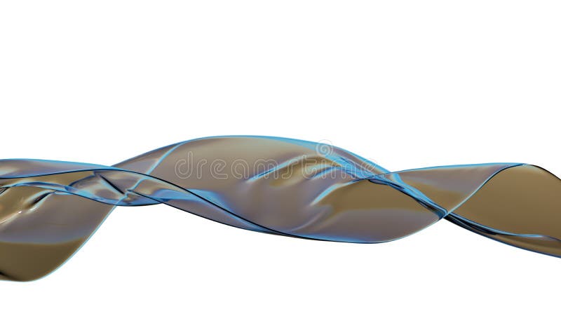 Wind Glass Ribbon. Abstract Wallpaper for Banner. Stock Photo - Image ...