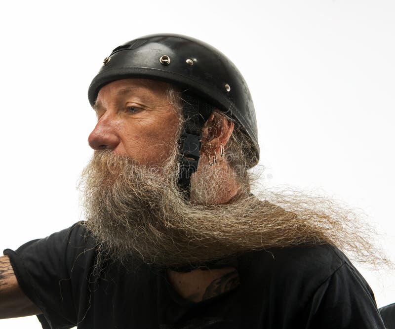 695 Old Biker Beard Stock Photos - Free & Royalty-Free Stock Photos ...