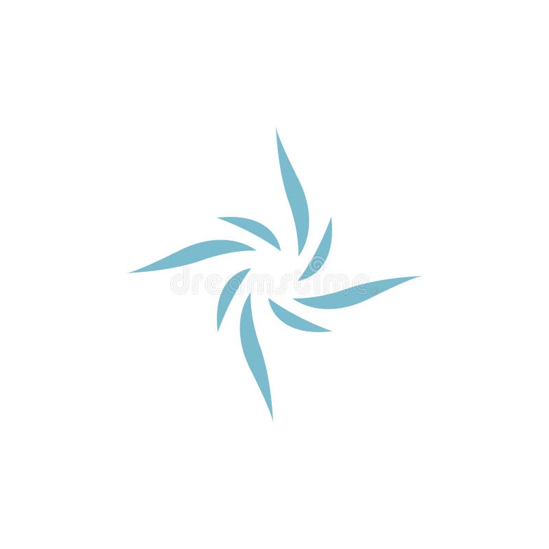 Wind Icon Logo Design Template Vector Stock Vector - Illustration of ...