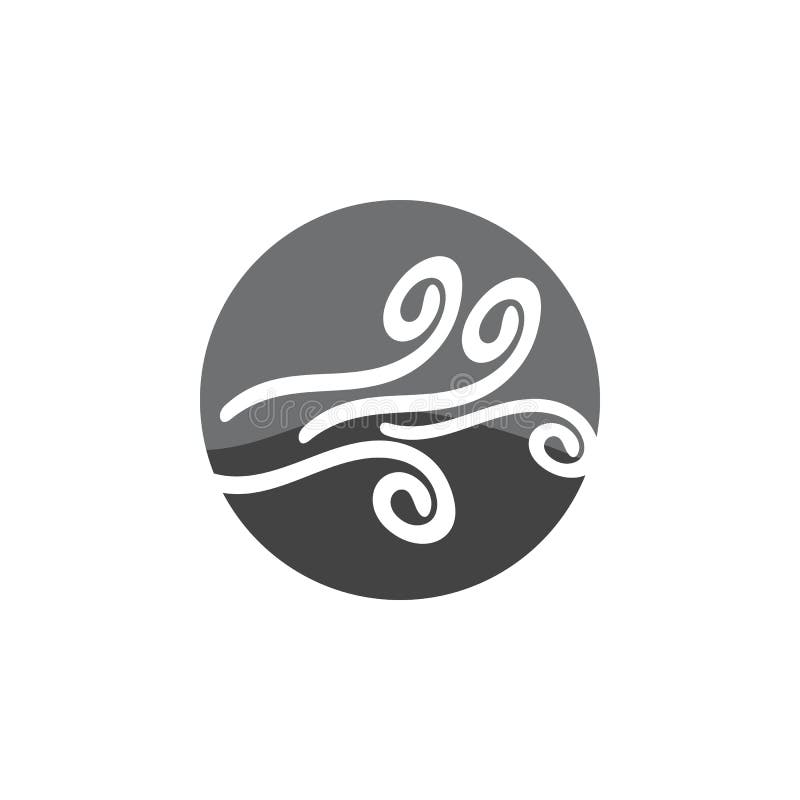 Wind Icon Vector Illustration Design Stock Vector - Illustration of ...