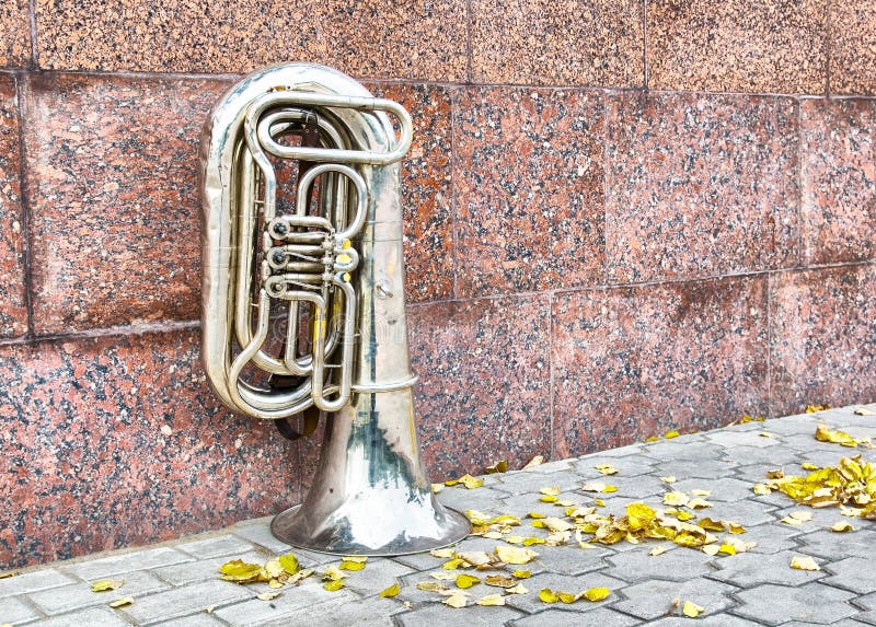 Wind instrument stock photo. Image of brass, play, blowing - 40273274