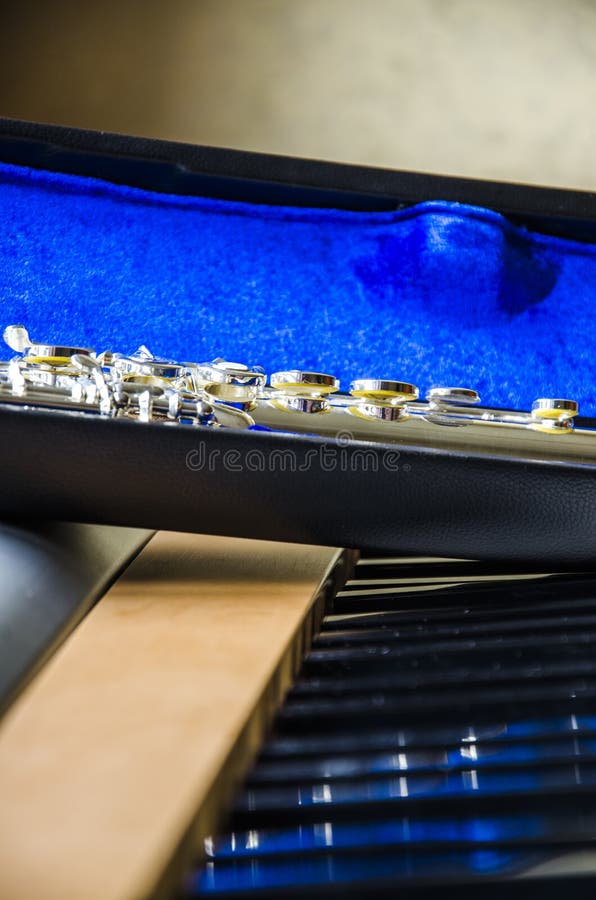 Musical Instruments stock photo. Image of black, blue - 126406446