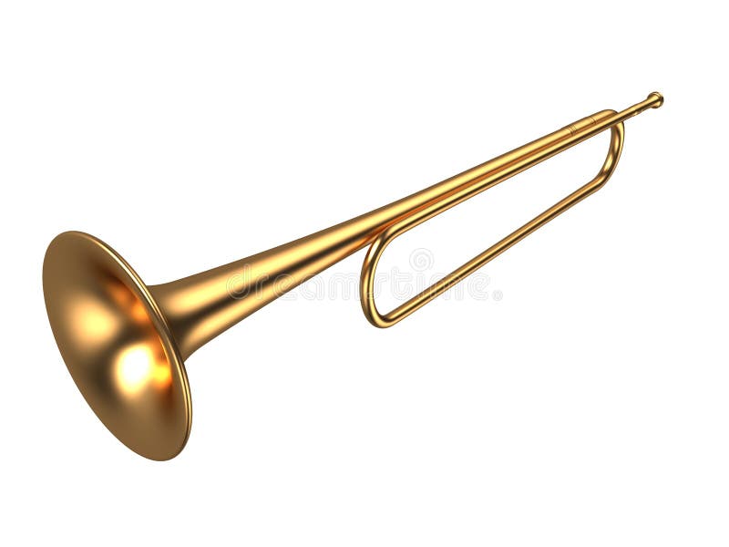 Wind instrument stock illustration. Illustration of isolated - 56021217