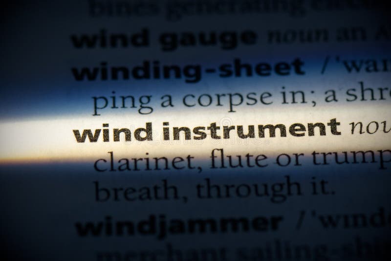 Wind instrument stock image. Image of english, detail - 161575973