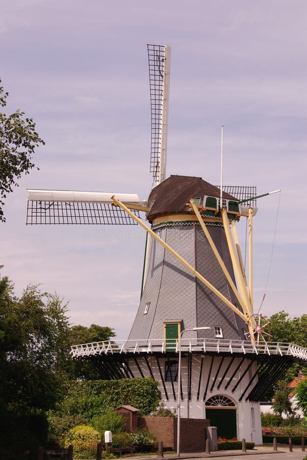 Wind mill stock image. Image of guard, landscapes, peace - 10378639