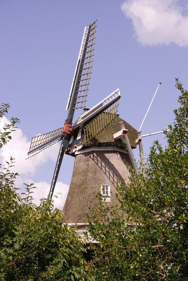Corn Wind mill stock image. Image of europe, construction - 4769601