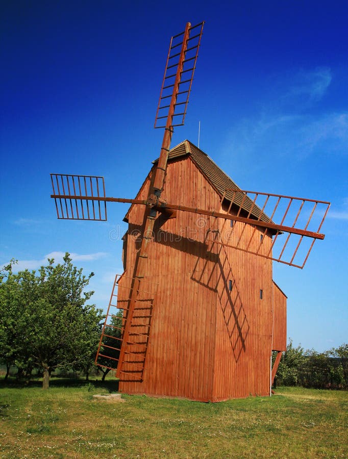 Wind mill stock photo. Image of corn, europe, historic - 26316856
