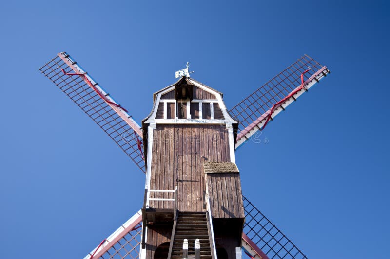 Wind mill stock image. Image of municipal, clouds, flanders - 36908665