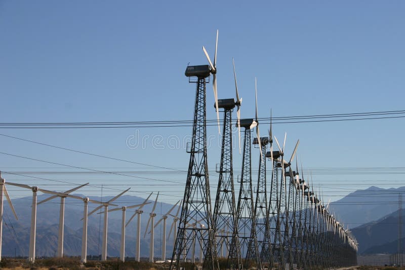 Wind Mill Electricity Farm stock photo. Image of electric - 58546