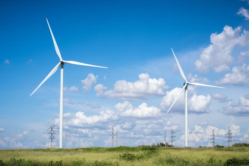 Wind mill energy farm stock photo. Image of generate - 226264048