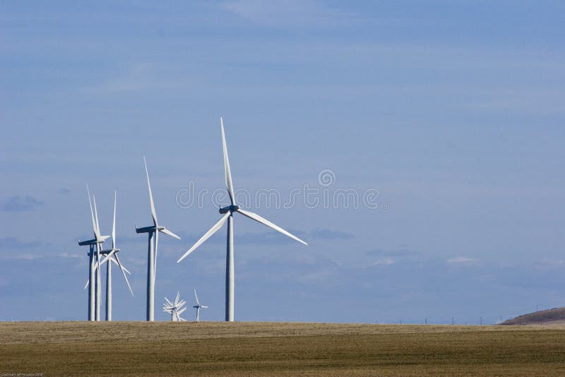 Wind Mill Farm stock image. Image of windfarm, reuse, emission - 6202805