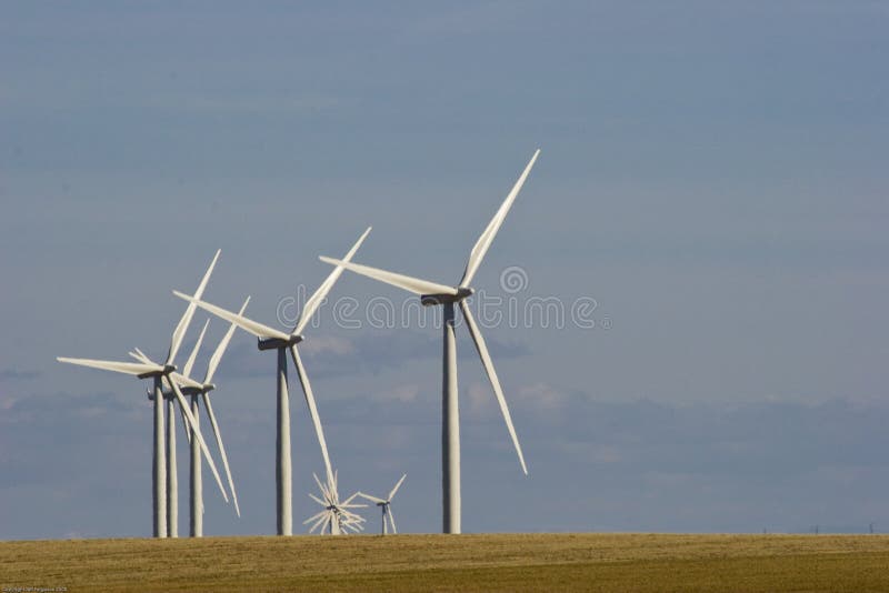 Windmills stock image. Image of resources, green, windpower - 23161789