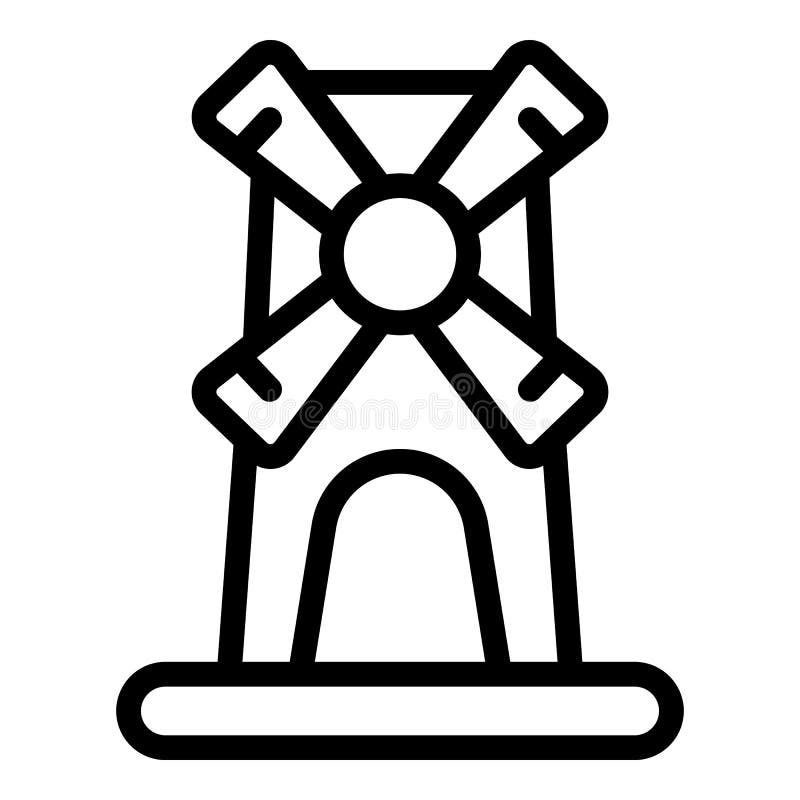 Wind Mill Outline Stock Illustrations – 4,802 Wind Mill Outline Stock ...