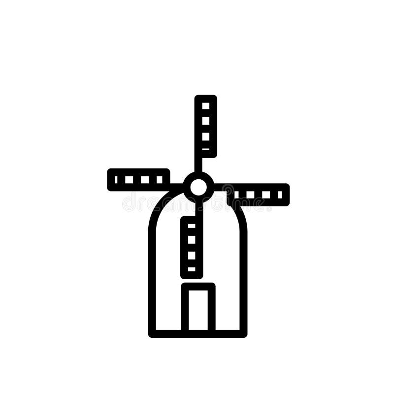 Wind Mill Outline Stock Illustrations – 4,285 Wind Mill Outline Stock ...