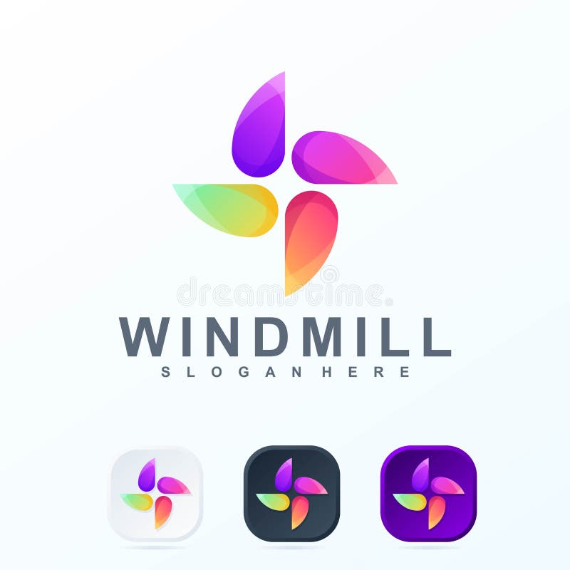 Windmill Logo Stock Illustrations – 7,948 Windmill Logo Stock ...