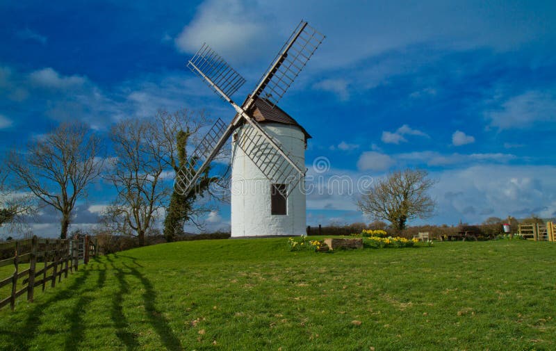 Wind mill stock image. Image of mill, ecology, stand, wind - 1225687