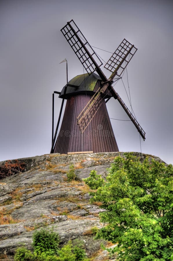 Wind mill stock image. Image of wind, hdri, tower, landscape - 37446725
