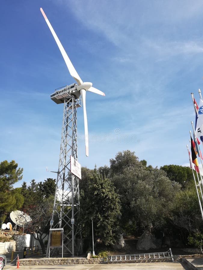 Wind mill editorial photo. Image of istanbul, oldest - 129458701