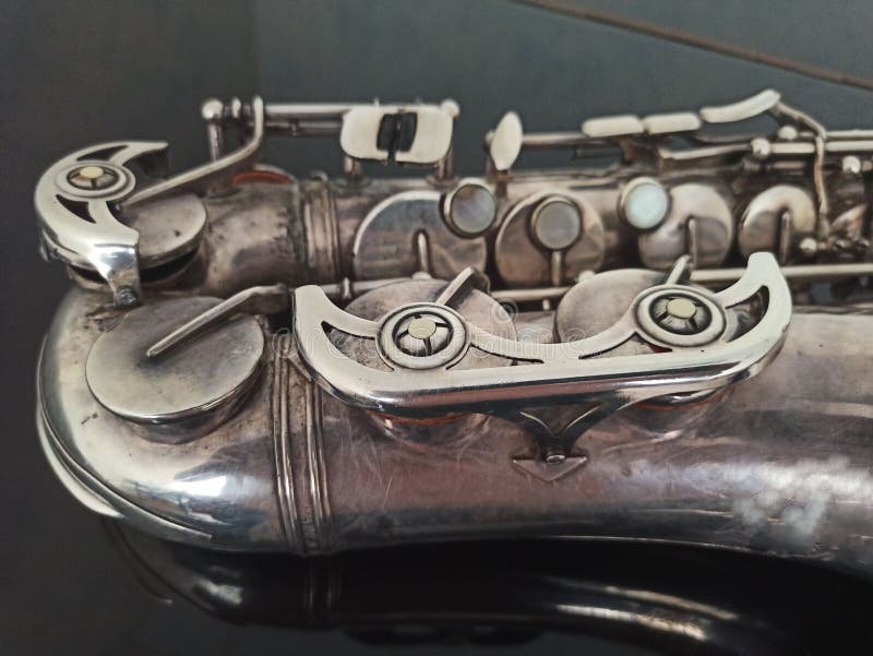 Wind Musical Instrument Photographed - Close-up Stock Image - Image of ...