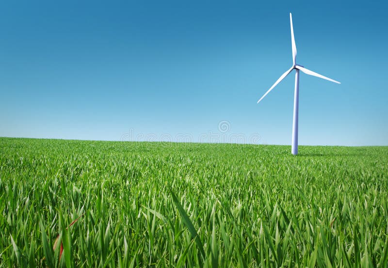 Wind park stock photo. Image of ecological, turbines - 18601952
