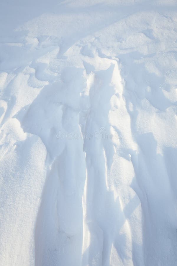 Wind patterns in snow stock photo. Image of natural - 114252740