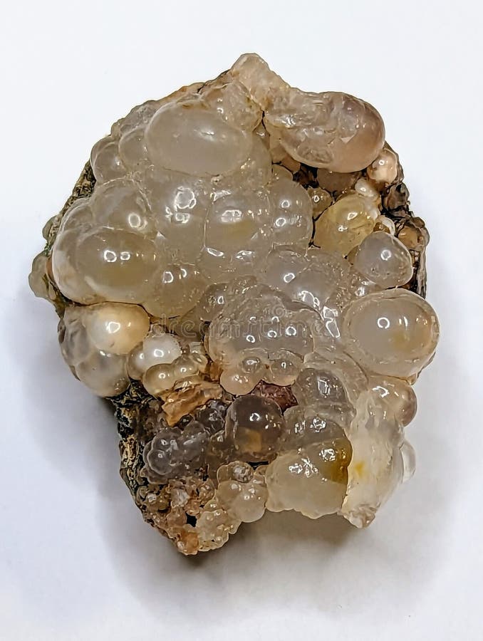 Wind Polished Botryoidal Agate Stock Photo - Image of bubbles, glassy ...