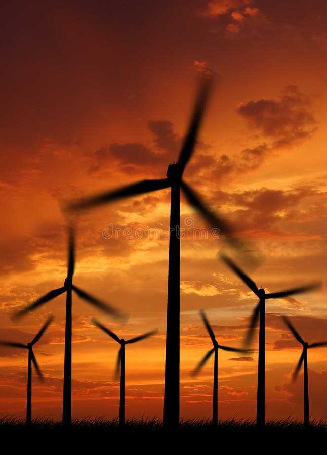 Wind power stock photo. Image of ecology, renew, energy - 14888814