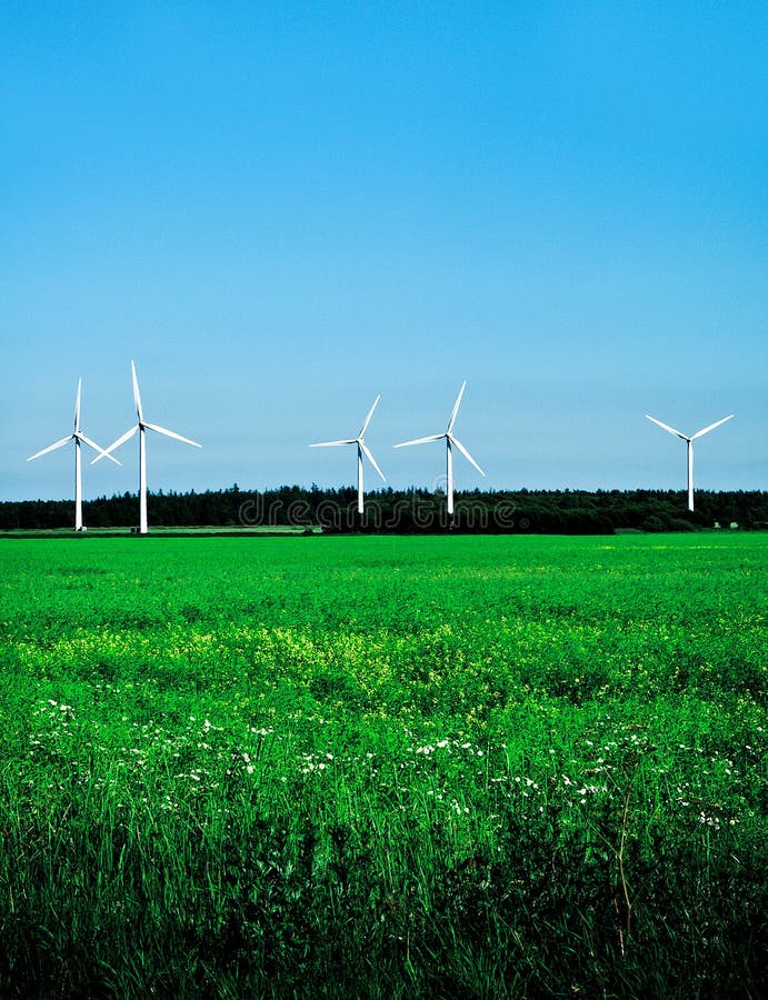 Wind power turbine stock image. Image of environment, nature - 3926077