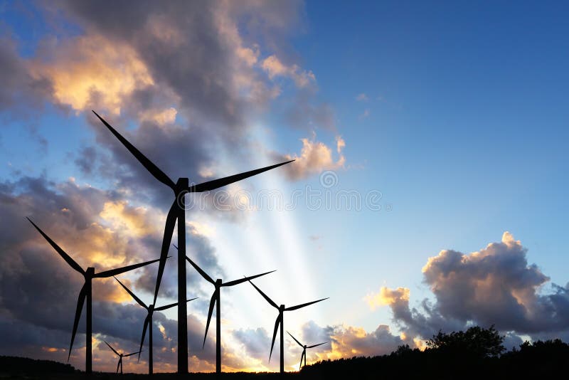Wind Power stock image. Image of metal, conservation - 20781165