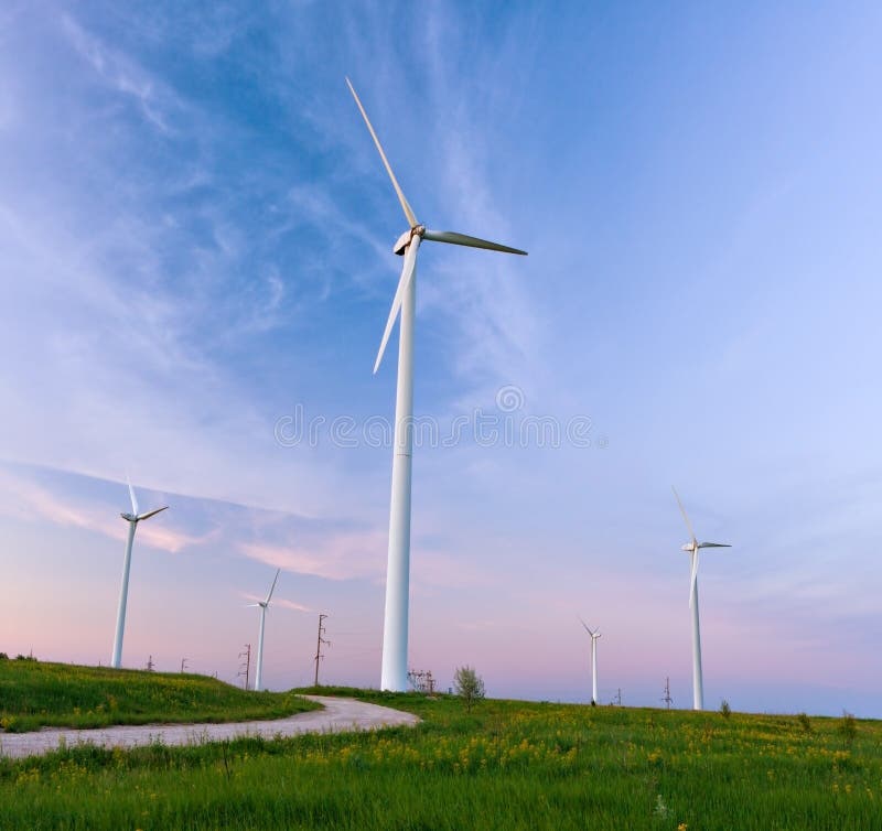 Wind power stock photo. Image of technology, windmill - 22822626