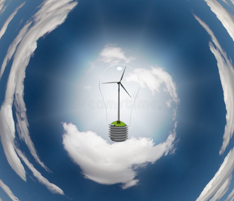 Wind Power stock image. Image of generate, photosynthesis - 9404595