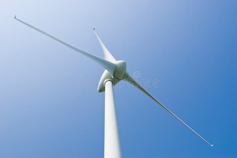 Wind Power Generation Machine Stock Image - Image of meadow, mill: 18324869