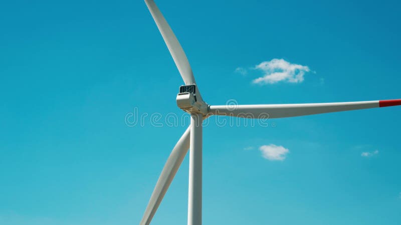 Wind Power Generation Renewable Green Energy Rotating Propellers the ...