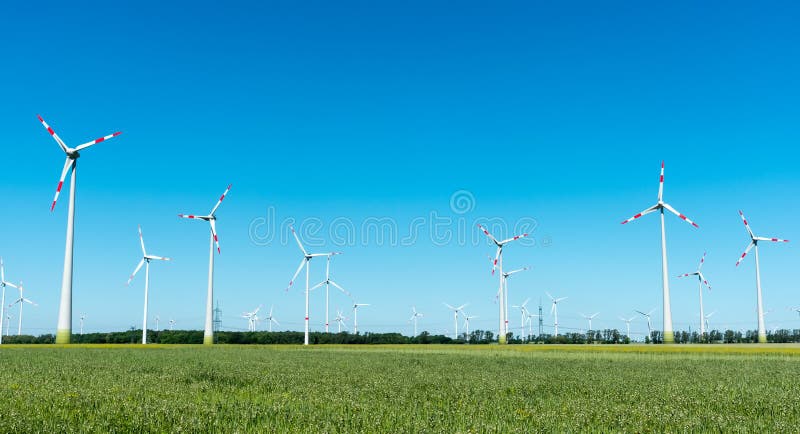 Wind power in Germany stock image. Image of clean, green - 94965053