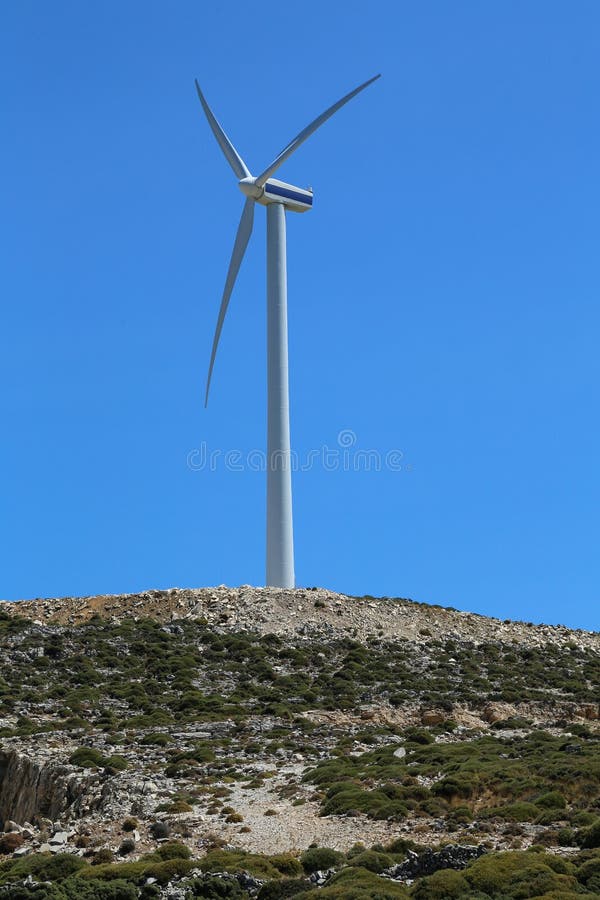 Wind Power Mill stock image. Image of aerial, idyllic - 70039351