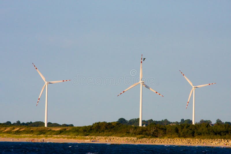 Wind power plant stock photo. Image of industry, energy - 6145890