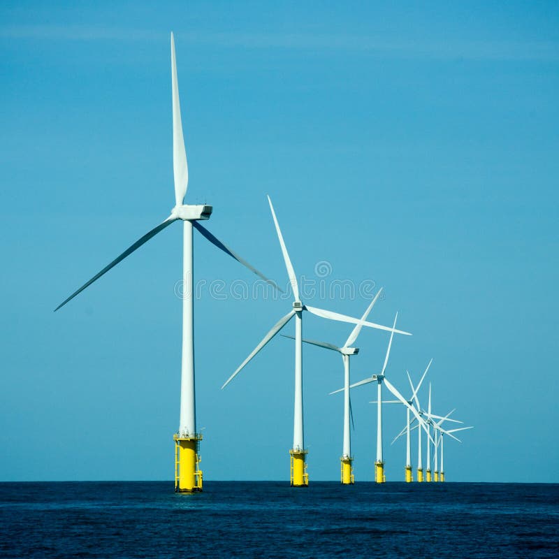 Wind power plant stock photo. Image of rotor, energy, wind - 6947648