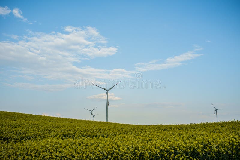 Wind power plant 03 stock image. Image of wind, plantrnwindmill - 77100199
