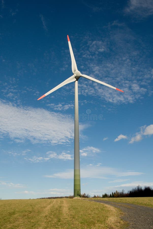 Wind power plant stock image. Image of alternative, mast - 34746411